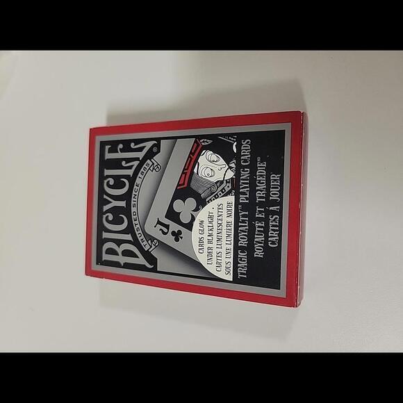 Games | Bicycle Tragic Royalty Playing Cards Glow Under Blacklight ...